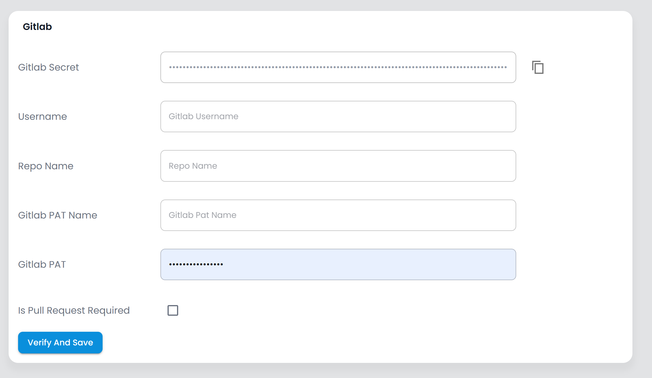 Gitlab Integration S4 Help