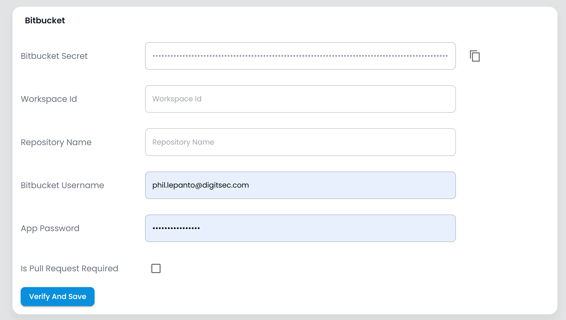 Bitbucket Integration – S4 Help