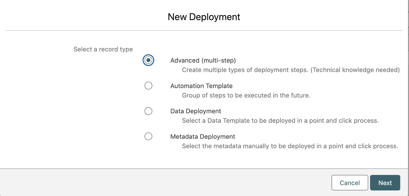 Copado Integration - Source Format Pipelines – S4 Help
